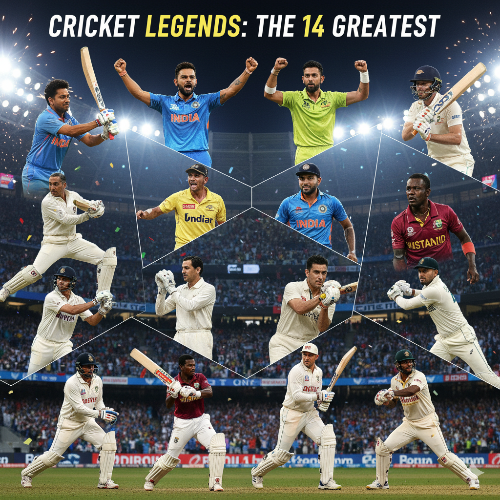 14 Most Famous Cricketers in the World (2025 List) – KHELSPACE
